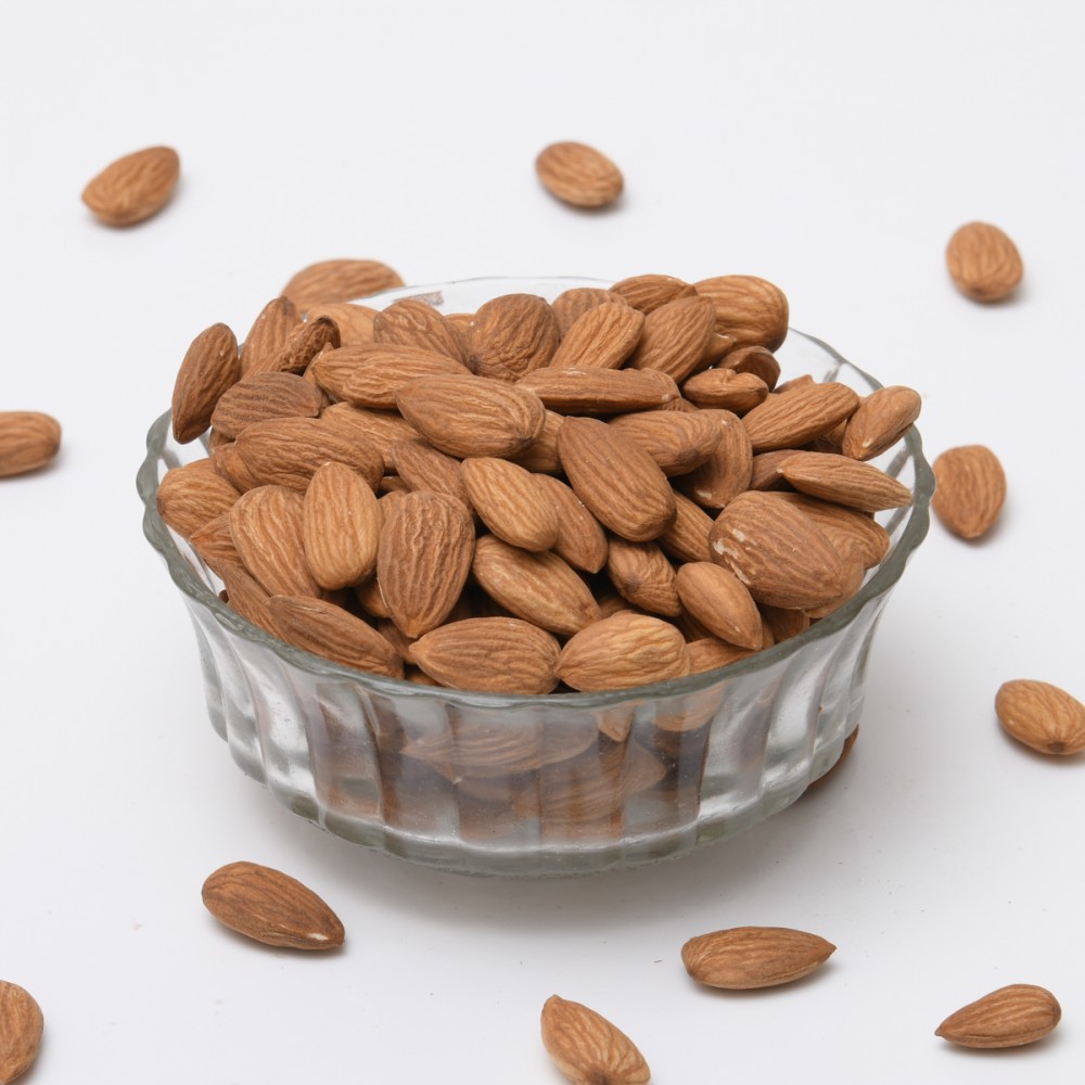 Dried Fruits : California Almonds 1Kg | Premium Badam | Dry ...
