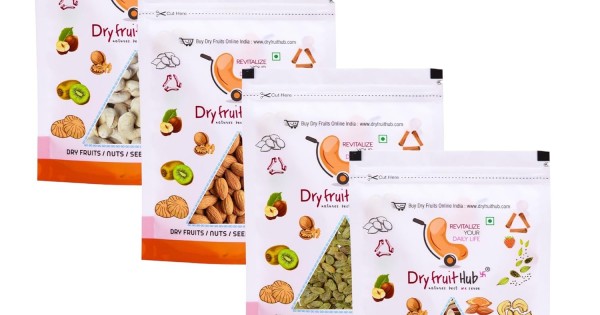Dry Fruits Combo Pack 400g | Cashew Almonds Pista Kismis ...