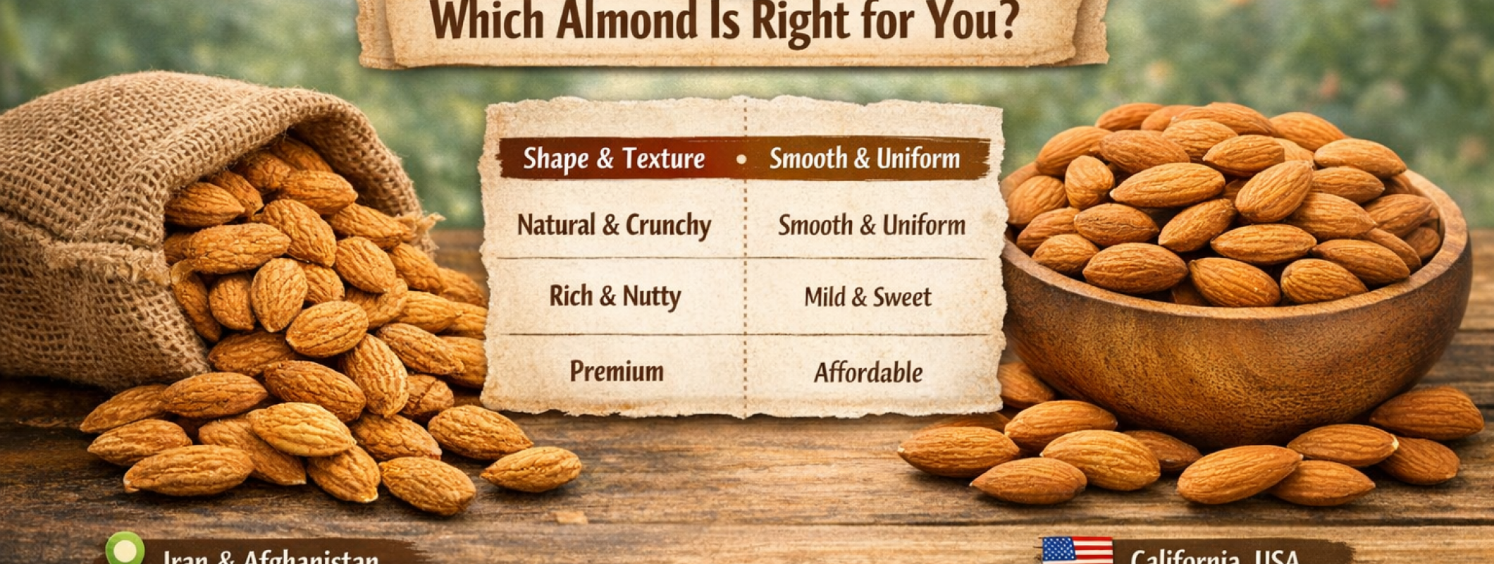 Mamra Badam vs California Almonds | Which Almond Is Better?